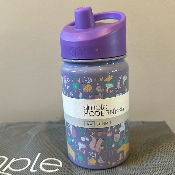 Simple Modern | Dining | Simple Modern Kids Woodland Friends Purple Oz ...